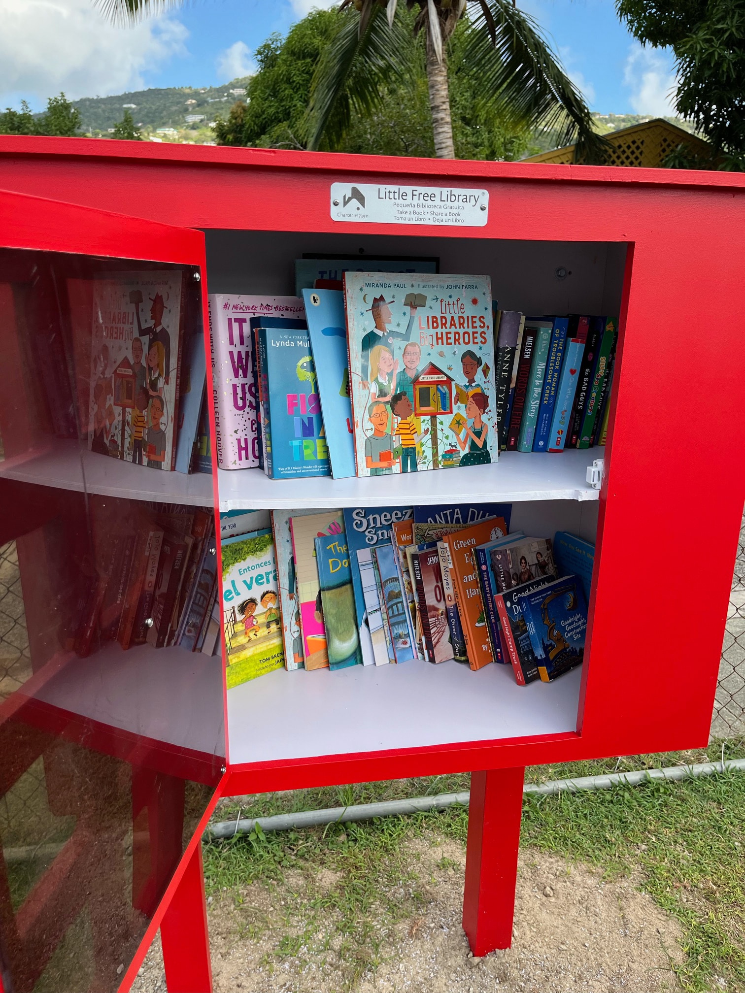 CFVI Announces Opening of USVI's 14th Little Free Library